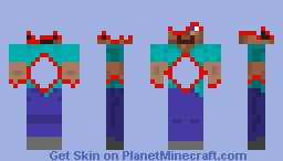 Dead Steve Minecraft Skin