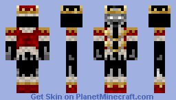Dead Wolf King Minecraft Skin