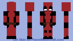 Deadpool Minecraft Skin