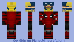Deadpool carrying Wolverine Minecraft Skin