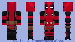 Deadpool (Comic Version) Minecraft Skin