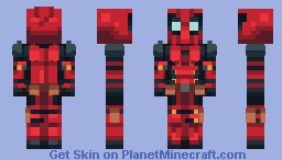 Deadpool MCU Suit Minecraft Skin