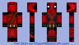 deadpool Minecraft Skin