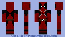DeadPool Minecraft Skin