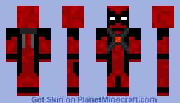 Deadpool Minecraft Skin
