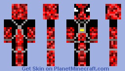 Deadpool Minecraft Skin