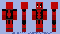 Deadpool Minecraft Skin