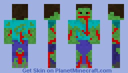 dead steve Minecraft Skin