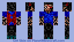 demon (half) Minecraft Skin