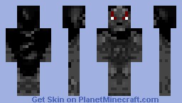 The grey demon Minecraft Skin