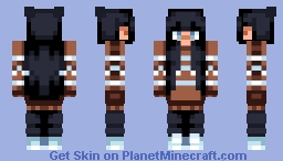 Dec 9th Cocoa Female (hive style) Minecraft Skin