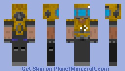 deep sea diver Minecraft Skin