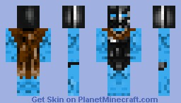 Deep Sea warrior Minecraft Skin