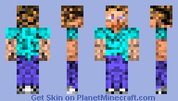 Deformed steve Minecraft Skin