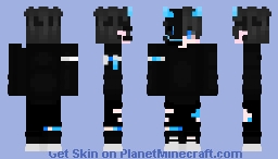 blue cool skin 🤩😍 Minecraft Skin