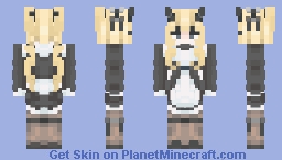 Demon Maid Minecraft Skin