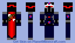 demon wrath knight Minecraft Skin