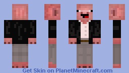 Fancy Derpy Pig Minecraft Skin