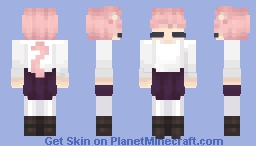 Neco Arc v2 - Fate/Grand Carnival (Mysterious Neco X) Minecraft Skin