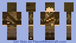 skyrim thieves guild armor (look 3D) Minecraft Skin