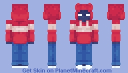 Devil hoodie Minecraft Skin