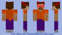 Devil Steve (original) Minecraft Skin