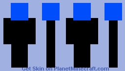 Kirka Hitter (Blue) Minecraft Skin