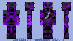 Ender Warrior Minecraft Skin