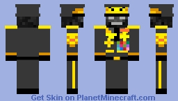 Army General Wither Minecraft Skin