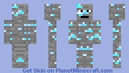 Diamond Man! Minecraft Skin