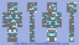 Diamond Ore Minecraft Skin