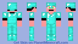 Diamond skin Minecraft Skin