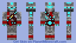 New Diamond Armor Minecraft Skin