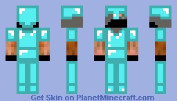 diamond armor Minecraft Skin