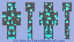 diamond ore Minecraft Skin