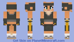 Diane Foxington (The Crimson Paw) (Concept) Minecraft Skin