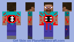 Dieing Steve Minecraft Skin