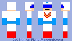 Dig-Dug Guy Minecraft Skin