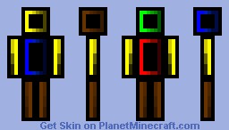 Dimension Man Minecraft Skin