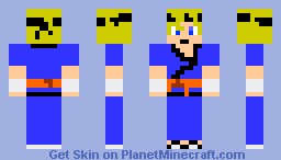 DingoJim's blue fighter skin Minecraft Skin