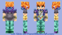 Dio Over Heaven Cover Minecraft Skin