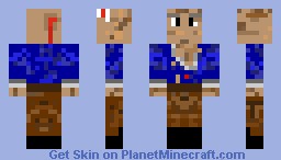 Disaster victim Minecraft Skin