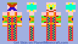 disco steve Minecraft Skin