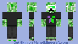 DJ creeper Minecraft Skin