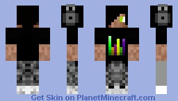 DJ HERO Minecraft Skin