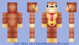 Donkey Kong Minecraft Skin