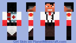 Team Fortress 2 Medic Minecraft Skin
