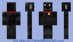 Black Dog Minecraft Skin