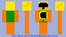 CoolMan Minecraft Skin