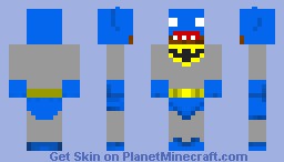 Classic Batman Domo Minecraft Skin